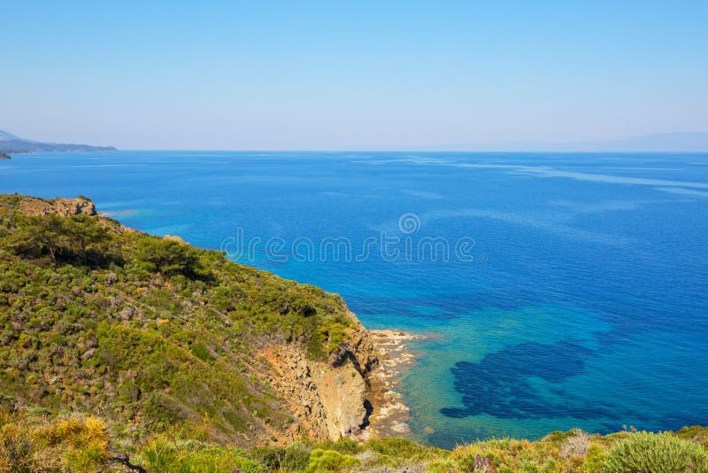 Turkey coast stock photo. Image of travel, mediterranean - 216914388