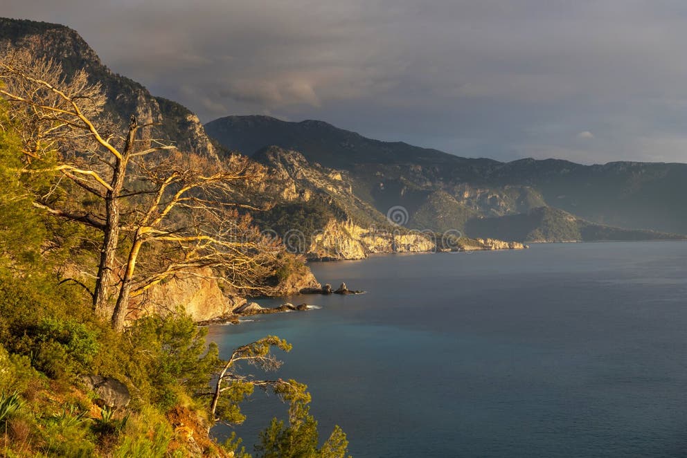 Turkey coast stock photo. Image of harbour, vacation - 246057490