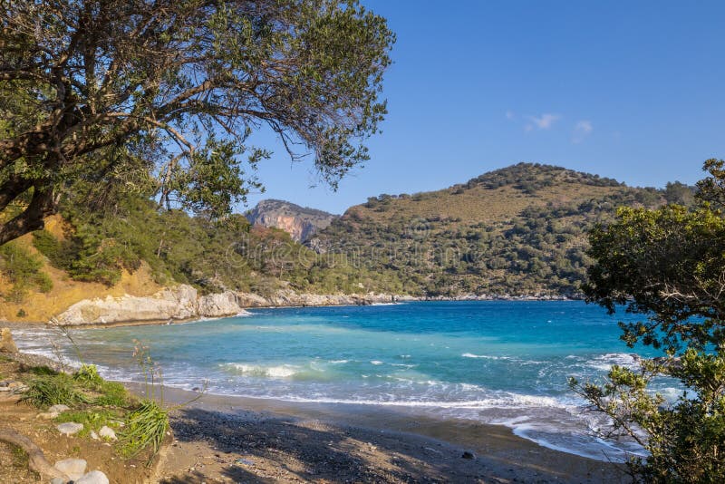 Turkey coast stock photo. Image of surf, destination - 246139568