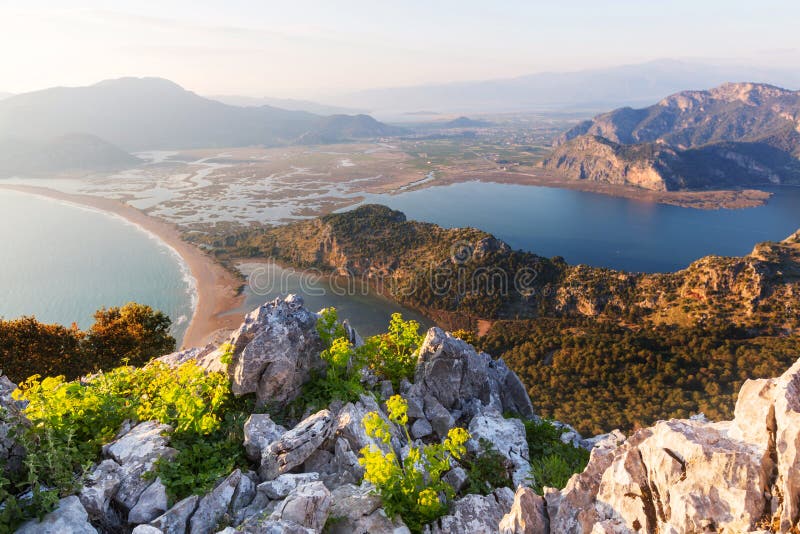 Turkey coast stock photo. Image of terrain, blue, antalya - 91574994