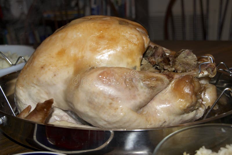 Cooked Turkey stock photo. Image of tradition, organic - 11575160