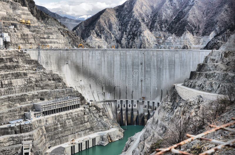 Long Lake Dam stock photo. Image of renewable, building - 10890440