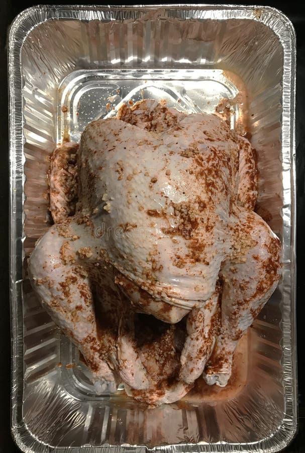 Turkey Dinner Preparation. Photo Image Stock Photo - Image of lunch ...