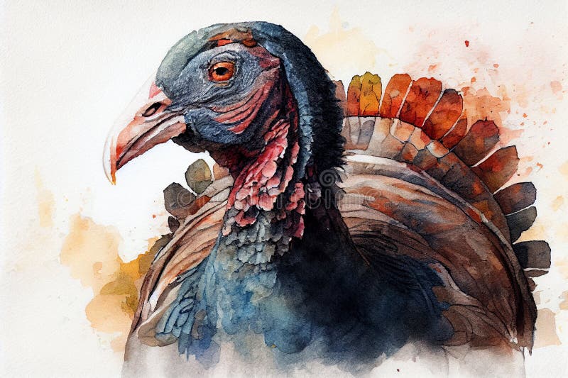 Wild Tom Turkey Beard Stock Illustrations – 39 Wild Tom Turkey Beard ...