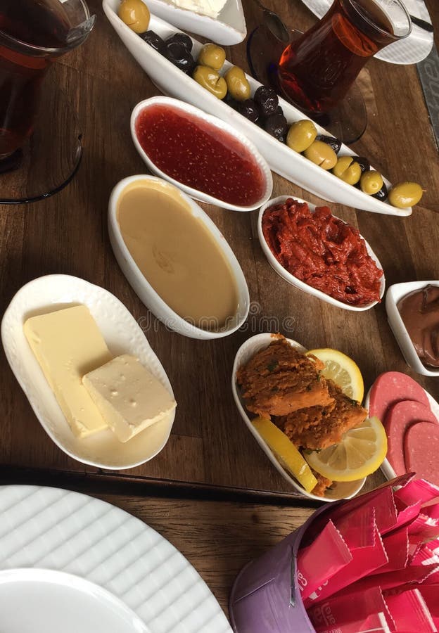 Turkey Eat Mood Breakfast Tea Stock Image - Image of drink, cafe: 157412283