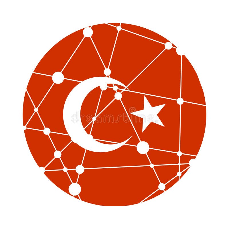Turkey Flag Triangle Stock Illustrations – 83 Turkey Flag Triangle ...