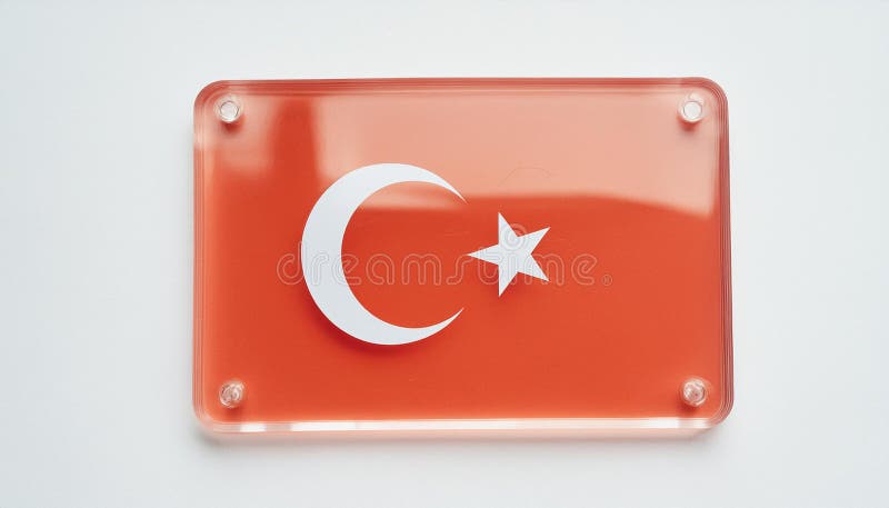 Turkey Flag. the National Flag of Turkey Stock Illustration ...