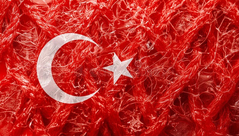 Turkey Flag. the National Flag of Turkey Stock Illustration ...