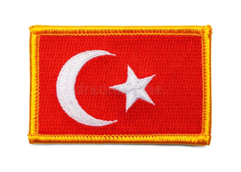 Flag Patch - turkey stock photo. Image of army, country - 104008414