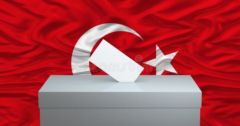 Turkey Flag and Social Issues Concept Stock Illustration - Illustration ...