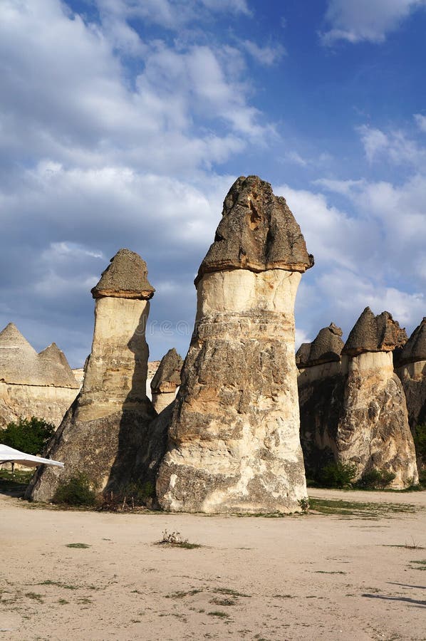 Turkey Greme Open Air Museum Stock Image - Image of formation, scenics ...