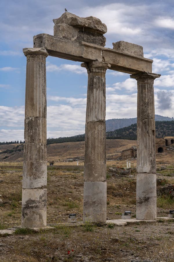 Turkey - Hierapolis - Gymnasium - Ruins of the Ancient Training Complex ...