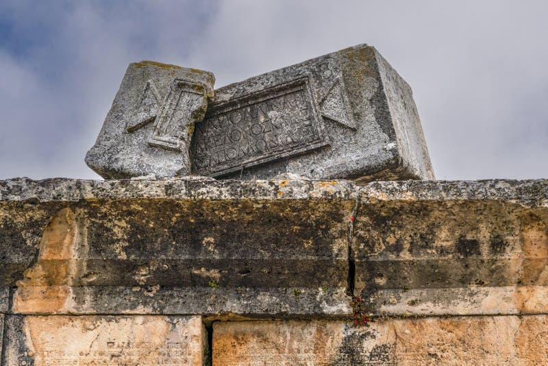 Turkey - Hierapolis - Necropolis - Tomb 114 with Greek Inscriptions ...