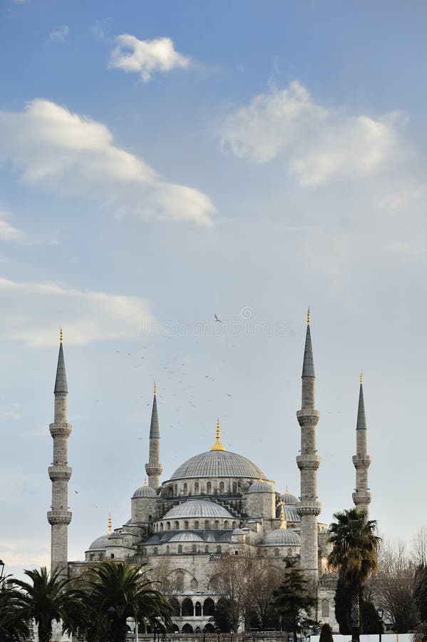Istanbul Blue Mosque stock photo. Image of famous, doom - 60571344