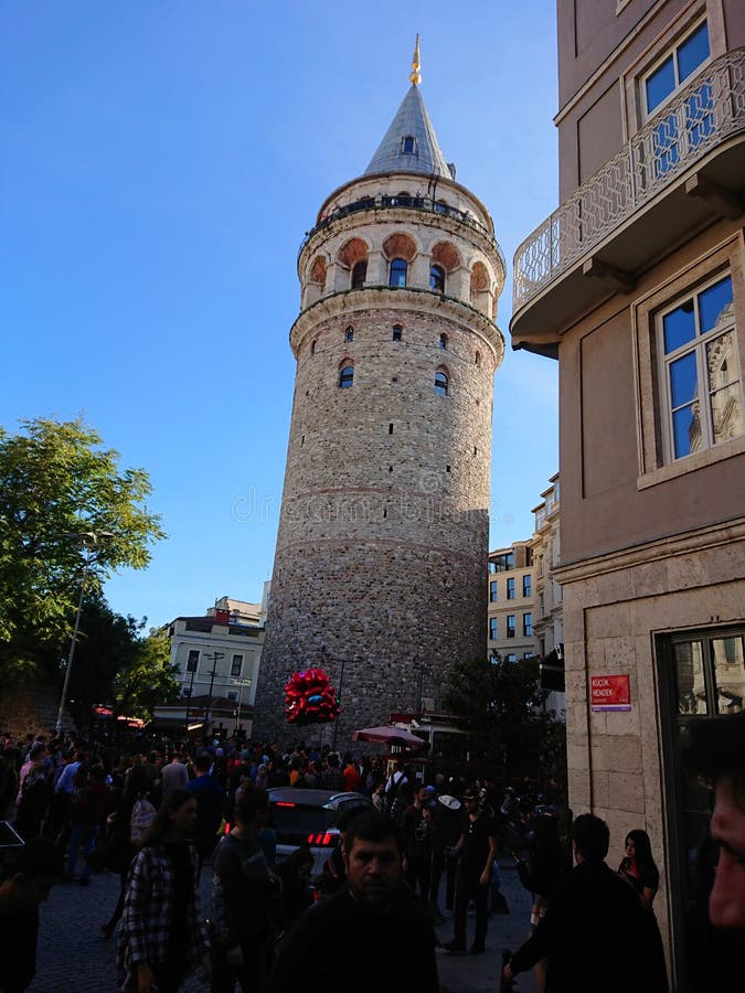 Turkey istanbul editorial photo. Image of turkey, tower - 130457236