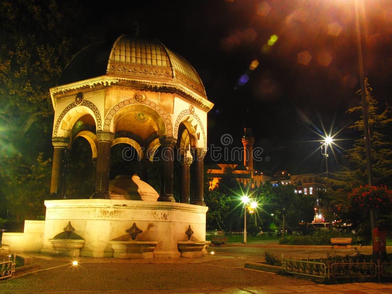 Turkey istanbul night stock photo. Image of light, dome - 48634640