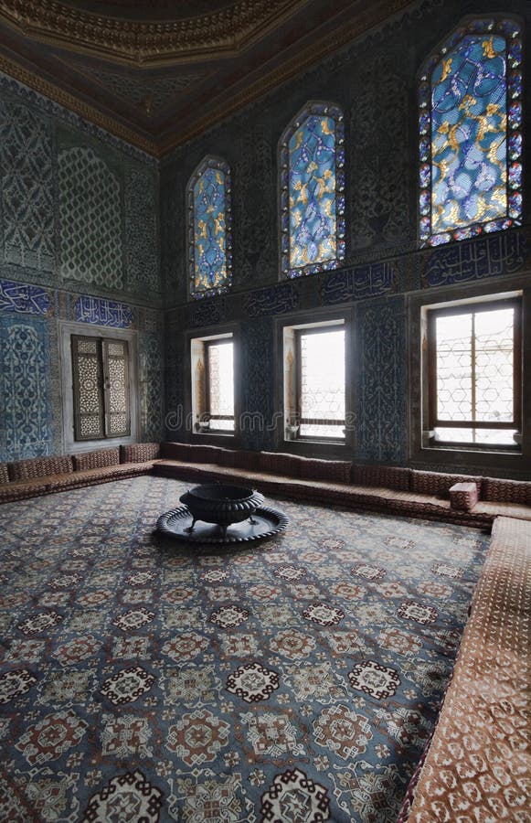 Istanbul Topkapi Palace - Library of Sultan Stock Photo - Image of asia ...