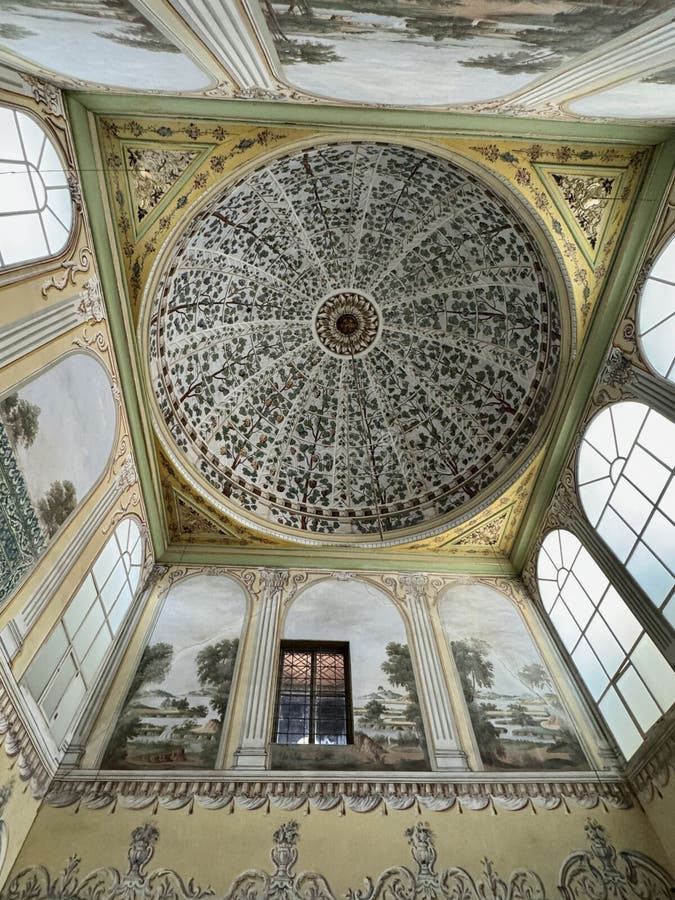 Beautiful Dome in Harem of Topkapi Palace in Istanbul, Turkey Editorial ...