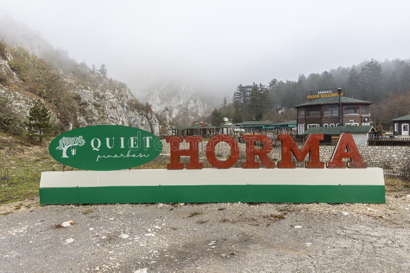 Turkey,Kastamonu;2022 November 12; Horma Canyon at Kastamonu,Turkey ...