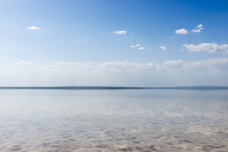 Turkey Lake Tuz Salt Lake stock photo. Image of horizon - 72730144