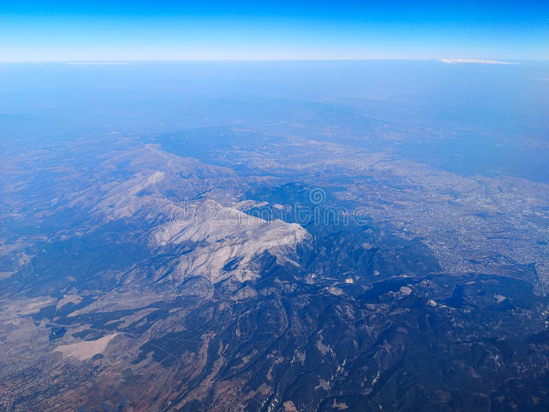 Turkey Landscape View from the Plane Stock Photo - Image of cityscape ...