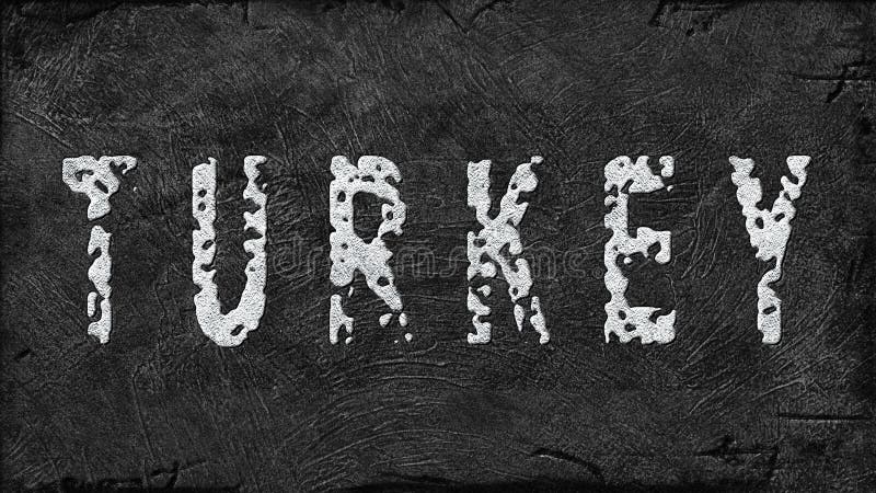 Turkey Lithium Extraction, Modern Mining Concept Stock Illustration ...