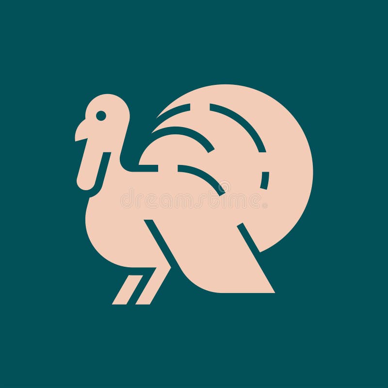 Turkey Logo stock vector. Illustration of silhouette - 274081140