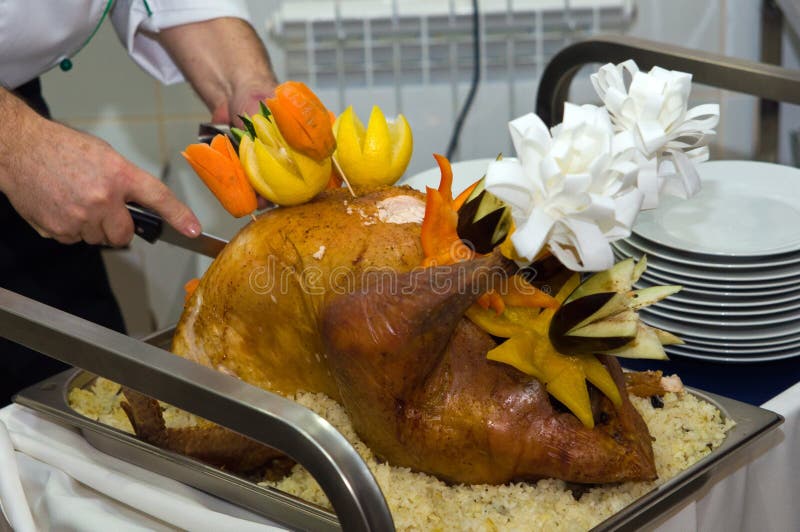 Turkey stock photo. Image of turkey, thanksgiving, lemon - 64117136