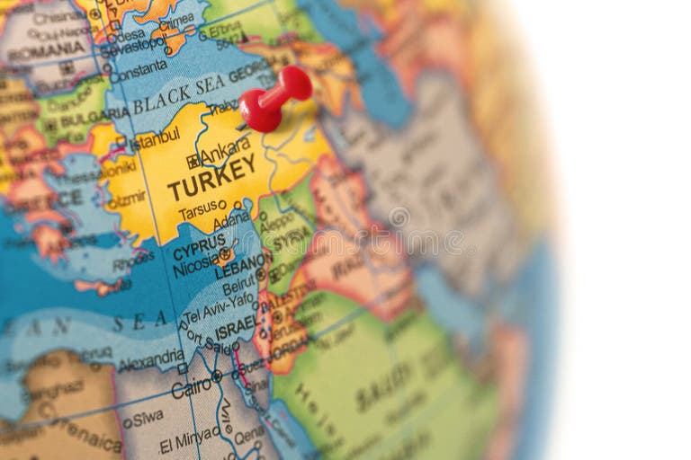 Europe Turkey Boarder Labeled Map Stock Photos - Free & Royalty-Free ...