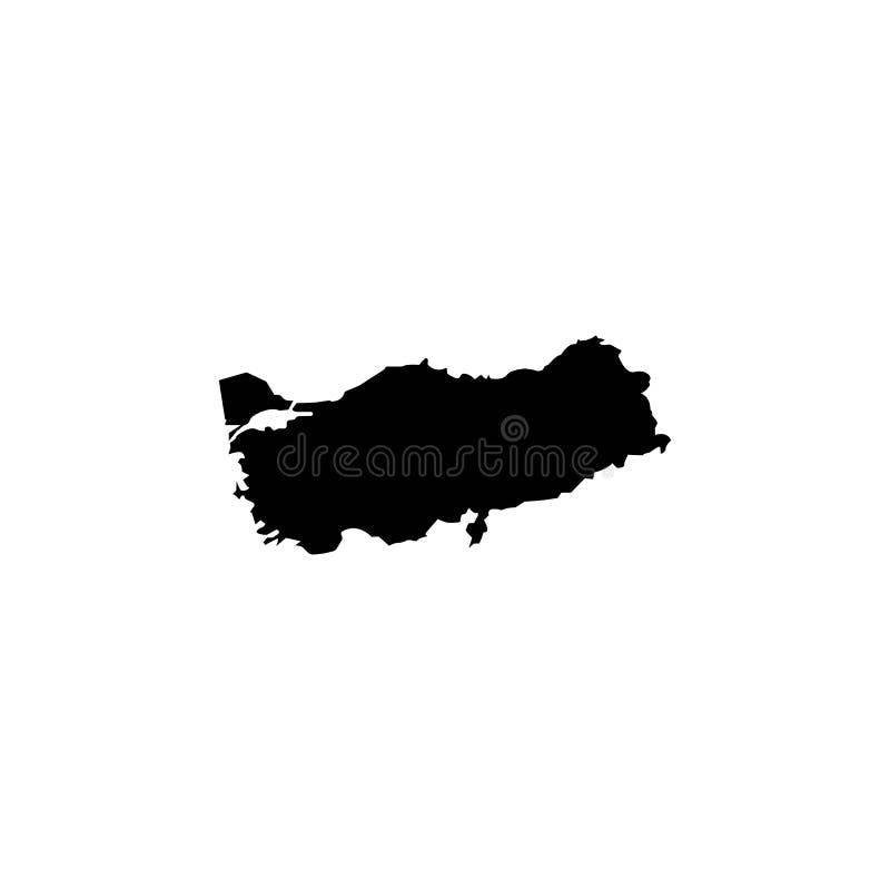 Turkey map icon stock vector. Illustration of world - 250601744