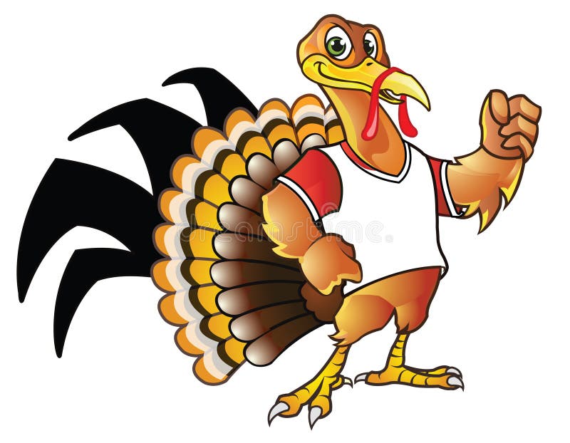 Turkey Mascot - Confused stock vector. Illustration of feast - 34909818