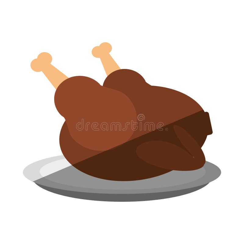 Cute Turkey and Maple Leaves Stock Vector - Illustration of cartoon ...