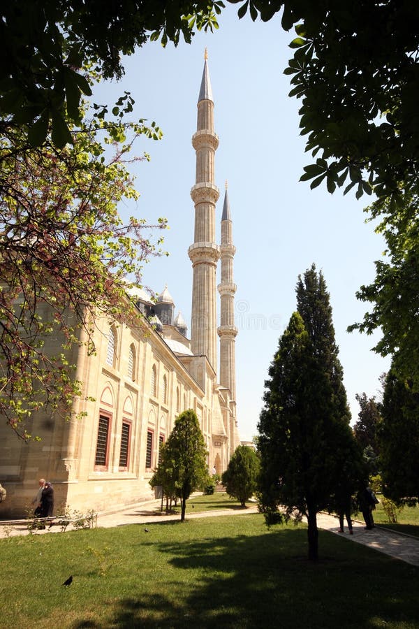 Turkey Mosque Selimiye stock image. Image of religion - 24678383