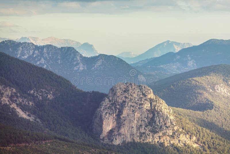 Turkey mountains stock image. Image of hiking, nature - 205410371