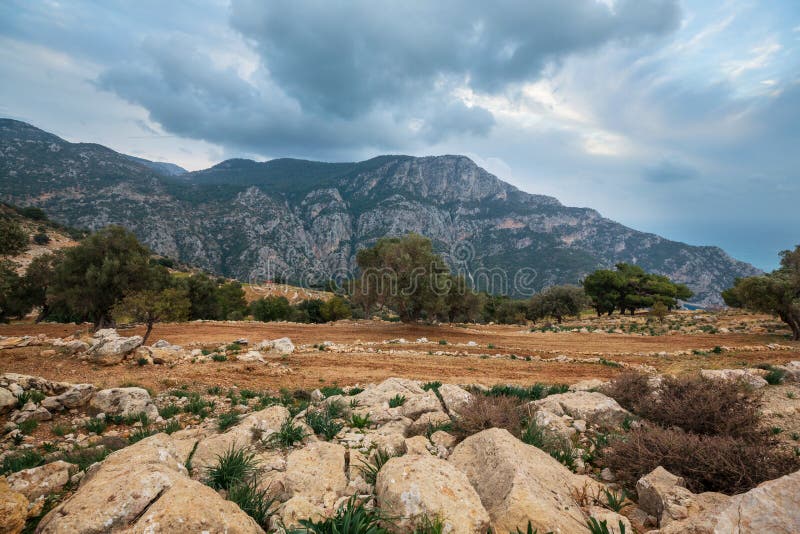 Turkey mountains stock image. Image of meadow, landscape - 199695169