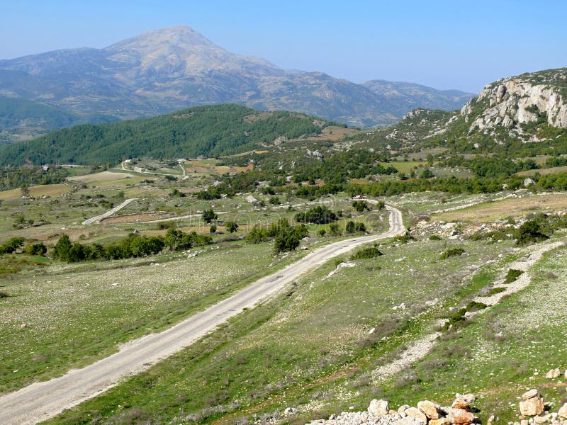 Turkey. Mountains stock image. Image of valley, shrubs - 32829595