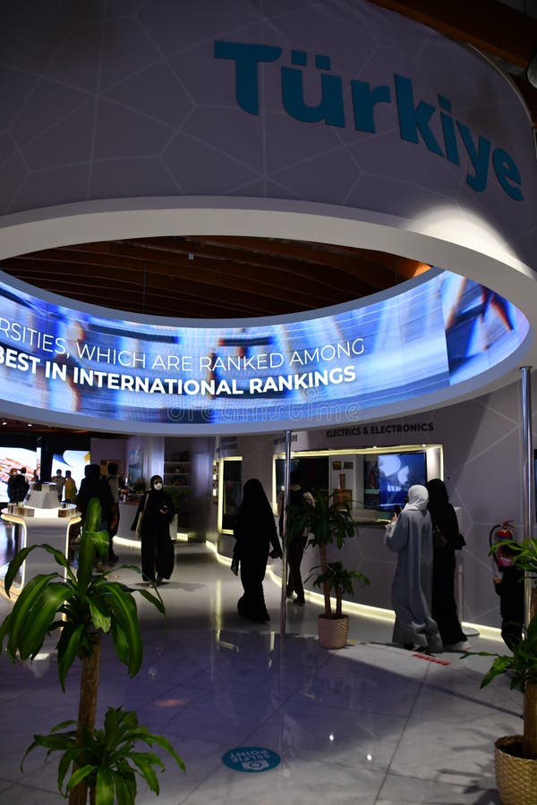 Turkey Pavilion at Expo 2020 in Dubai, UAE Editorial Stock Photo ...