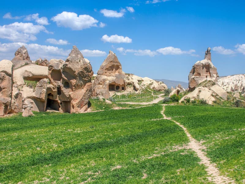 Turkey rocks stock photo. Image of anatolia, holiday - 52202152