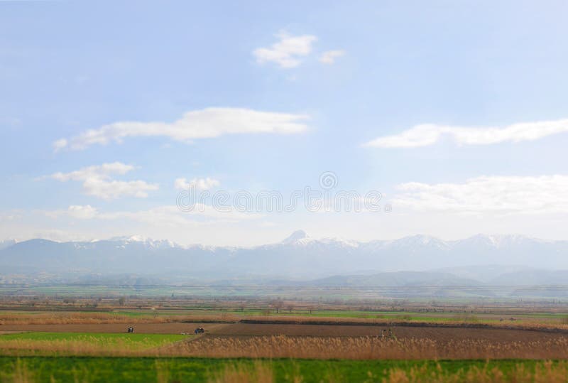 Turkey& X27;s Countryside Landscape Stock Image - Image of hill, empty ...