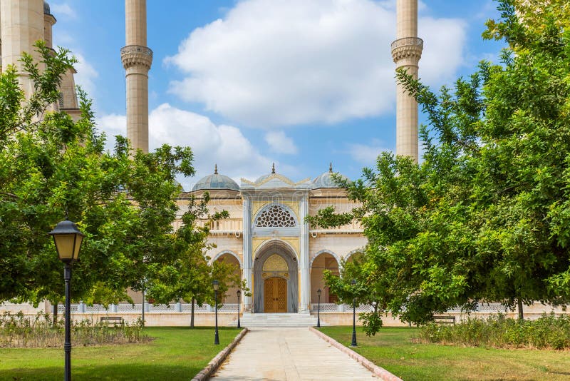 Turkey`s Largest Sabanci Central Mosque in Adana Stock Image - Image of ...