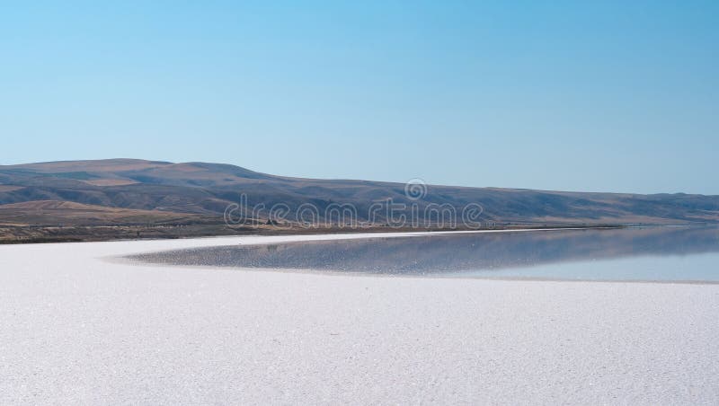 Turkey salt lake views stock image. Image of salt, beauty - 124073785