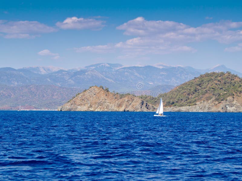 Turkey Sea and Landscape stock image. Image of view, turkish - 21778503