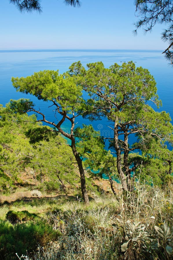 Turkey sea landscape stock image. Image of nature, lycia - 31498915