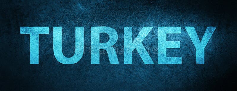 Turkey Special Blue Banner Background Stock Illustration - Illustration ...
