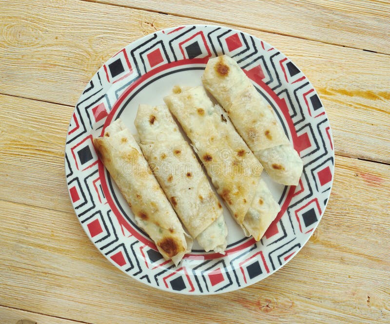 Turkey Stuffed Cheese Pastries Stock Photo - Image of close, cheese ...