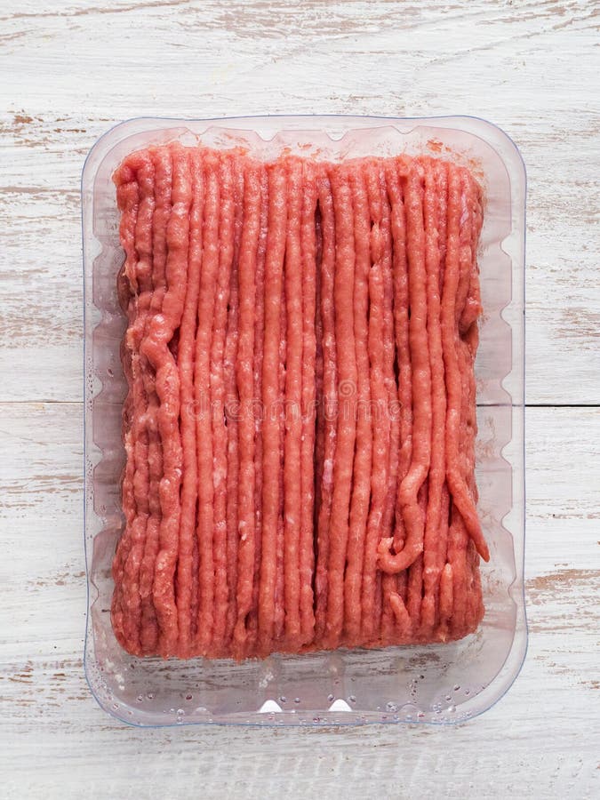 Turkey Stuffing in Plastic Containers. Close Up. Stock Photo - Image of ...