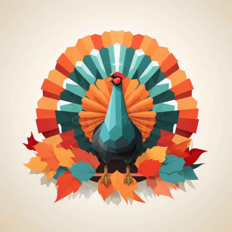 Turkey Thanksgiving Vector Illustration Stock Illustration ...