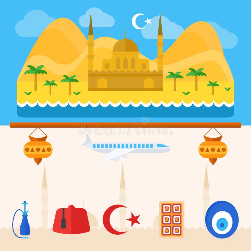 Turkey Symbol Icons
