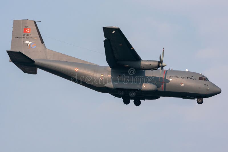 Turkish Air Force Transall C-160D Editorial Photography - Image of ...