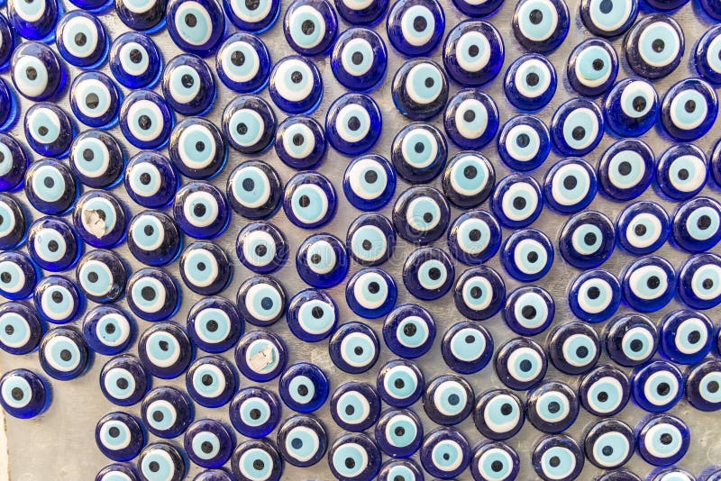 Turkish Amulet Souvenir Glass Eye Nazar Stock Image - Image of hope ...